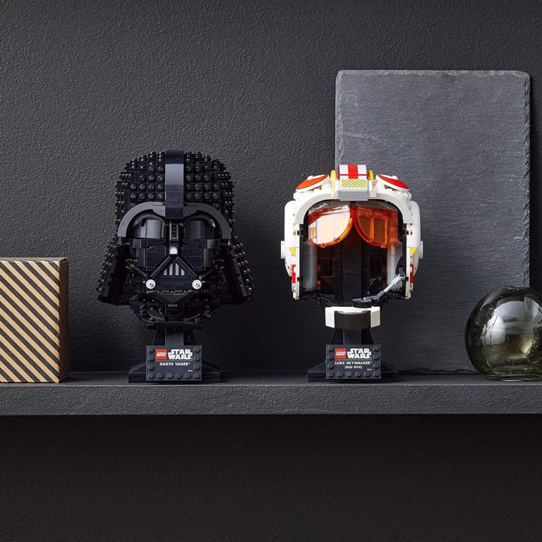 Шлем Люка Скайуокера и Мандалорца: LEGO Star Wars — ZURN — портал про Лего