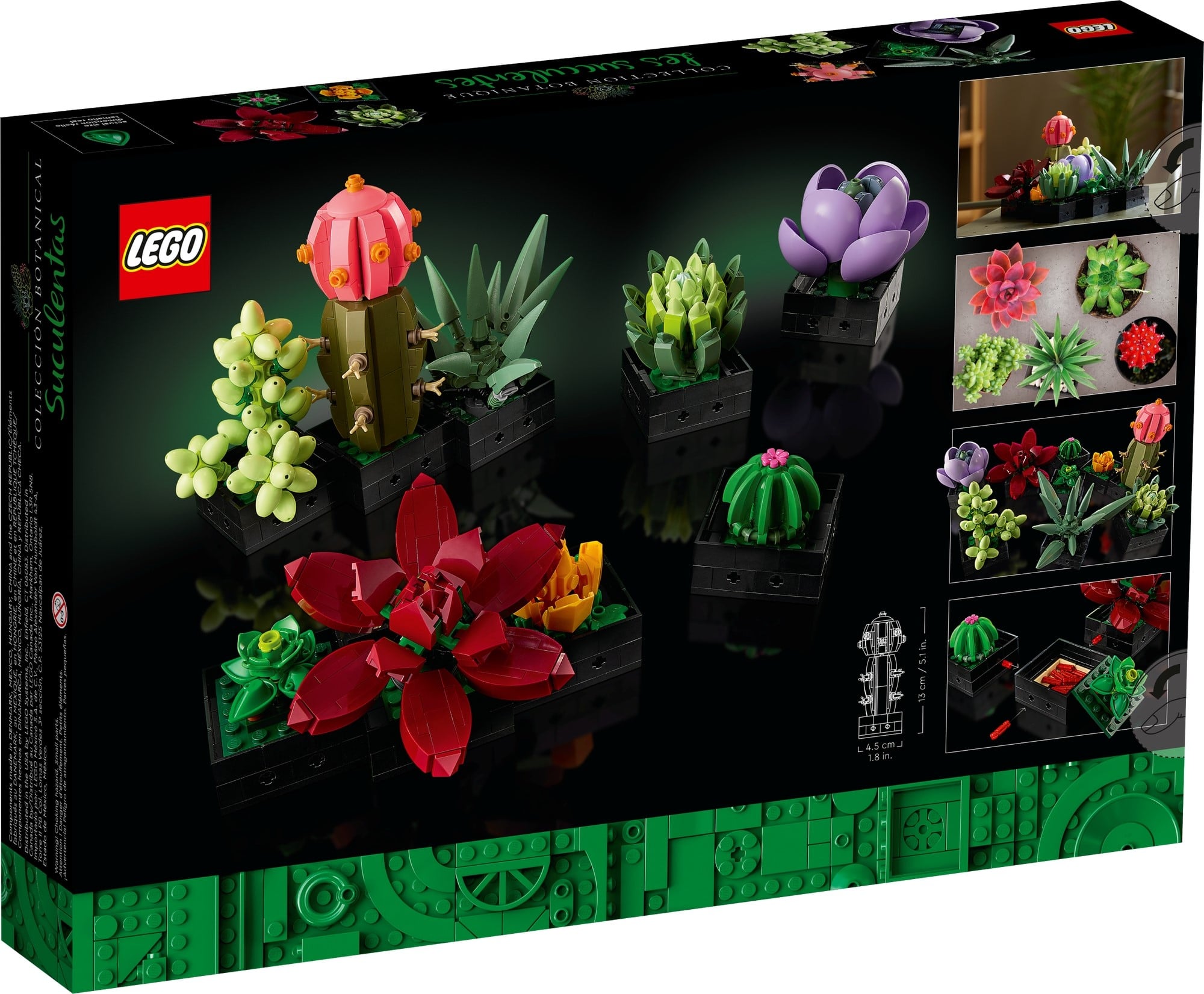 LEGO 10311 Орхидеи и 10309 Суккуленты: пополнение ботанической ...
